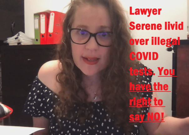Lawyer warns illegal testing con will lead to unlawful vaccination ...