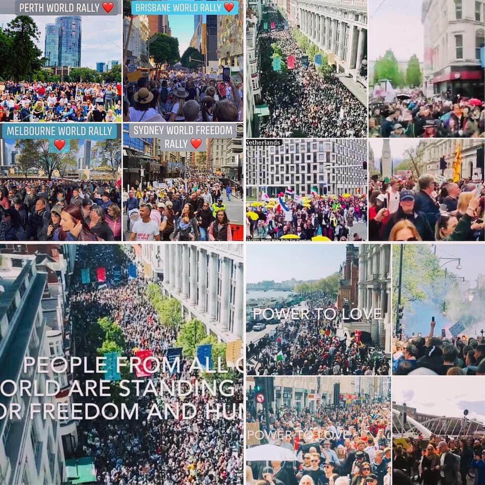 Millions attend Freedom Marches on weekend - www.cairnsnews.org