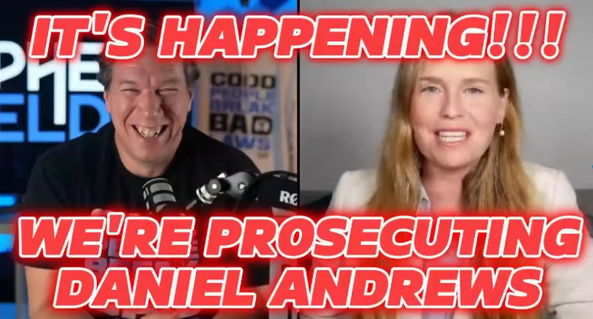 Topher Field interview with Monica Smit prosecuting Daniel Andrews ...